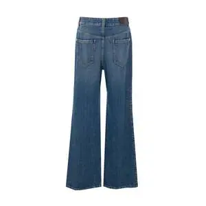 Brunello Cucinelli Loose Fit Denim Pants