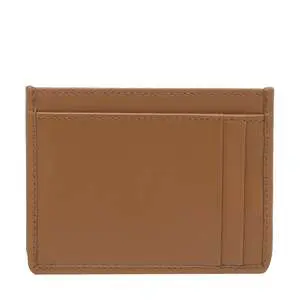 Miu Miu Matelasse' Logo Cards Holder - Brown