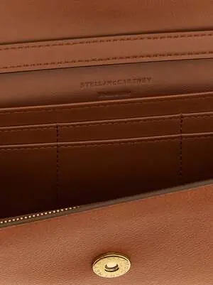 Stella McCartney Ryder' Wallet On Chain - Brown