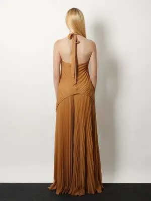 Max Mara Pleated Wide Leg Trousers - Multicolor