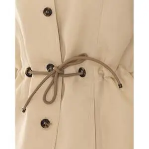 Max Mara Carezza Linen And Silk Jacket - Cream