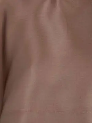Alberta Ferretti Silk Cape Shirt