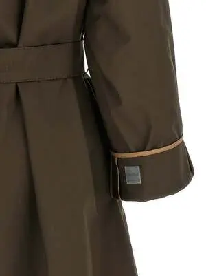 Max Mara Mtcutrench Trench Coat - Green