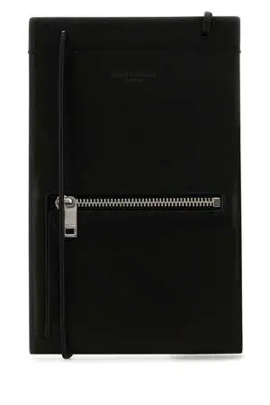 Saint Laurent Zip Detail Flat Pouch - Multicolor