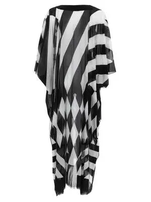 Dries Van Noten Printed Cotton Kaftan - Multicolor