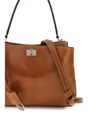 Balenciaga Small Rodeo Handbag - Brown