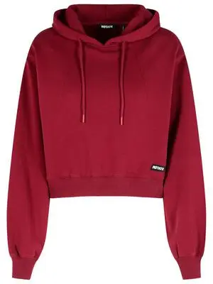 ROTATE BY BIRGER CHRISTENSEN Burgundy Cotton Sweatshirt - Multicolor