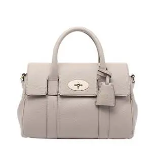 Mulberry Mulberry Small Bayswater Handbag Cream