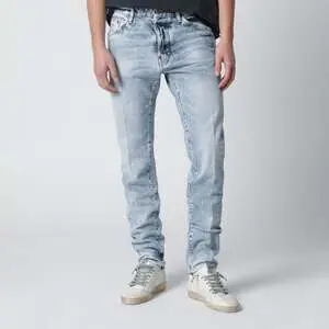 Dsquared2 Vintage Effect Stretch Denim Jeans
