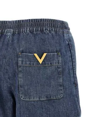 Valentino Garavani Vgold Crêpe Couture Shorts