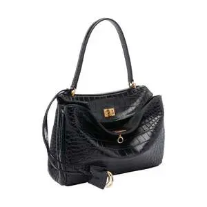 Balenciaga Small Rodeo Handbag - Black
