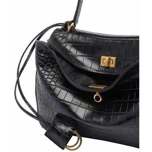 Balenciaga Small Rodeo Handbag - Black