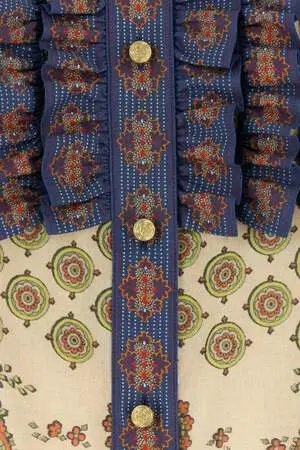 Valentino Garavani Printed Muslin Shirt