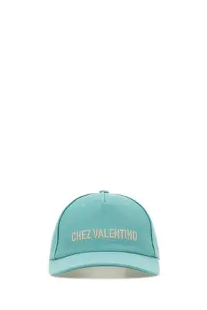 Valentino Garavani VALENTINO GARAVANI Light Cotton Baseball Cap Blue