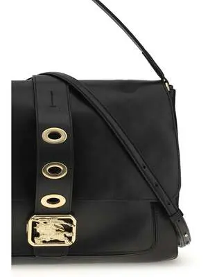 Burberry Medium Rider Handbag - Black