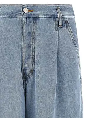 Dries Van Noten Penning Den Wide Leg Jeans - Blue