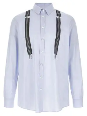 Moschino Trompe-l'œil Print Shirt - Blue