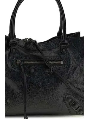 Balenciaga Le City Tote Mini Handbag - Black