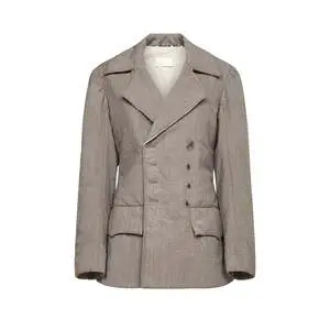 MAISON MARGIELA Wool Blazer - Brown