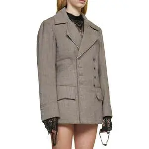 MAISON MARGIELA Wool Blazer - Brown