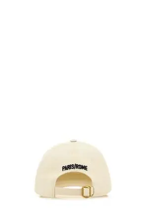 Valentino Garavani Ivory Cotton Baseball Cap