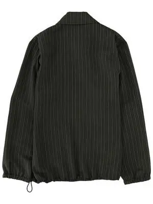 Dries Van Noten Pinstripe Viscose Jacket