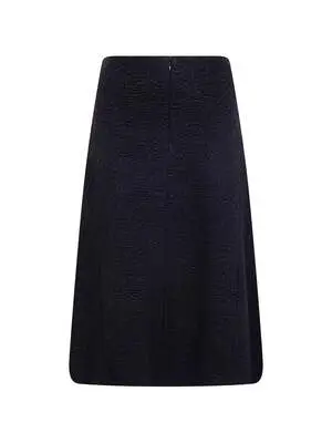 Dries Van Noten Textured Long Skirt