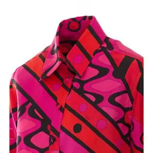 Emilio Pucci Vivara Print Silk Shirt