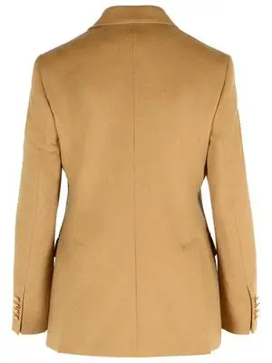 Max Mara Pesche Camel Blazer - Cream