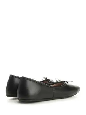 VIVIENNE WESTWOOD Rudolph Ballerina Flats With Orb Bow Detail