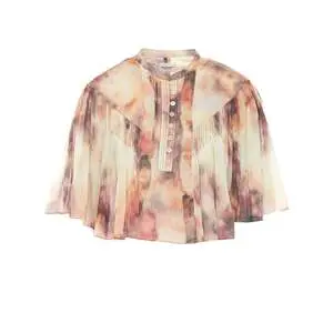 Isabel Marant Étoile Veelia Blouse With Gradient Print