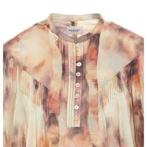 Isabel Marant Étoile Veelia Blouse With Gradient Print