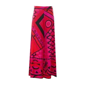 Emilio Pucci Vivara Print Silk Pants - Multicolor