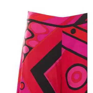 Emilio Pucci Vivara Print Silk Pants