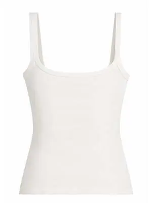 COURREGES 90's Tank Top With Buckle Detail