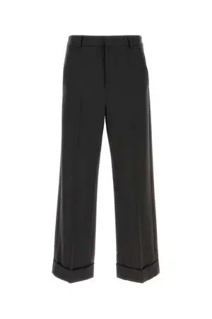 Valentino Garavani Wool Trousers - Gray