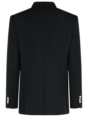 Balmain Virgin Wool Blazer - Black