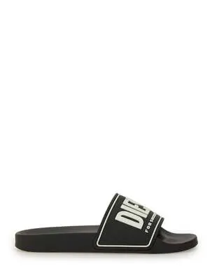 DIESEL® Mayemi Slide Sandals - Black