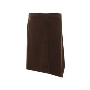 LEMAIRE Asymmetrical A-line Skirt - Brown