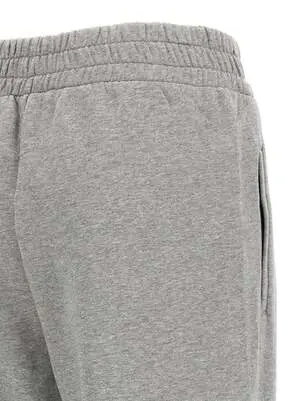 Off-White Joggers With Logo Embroidery - Gray