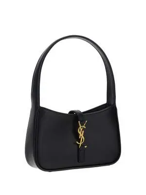 Saint Laurent Mini Hobo Shoulder Bag - Black