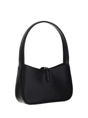 Saint Laurent Mini Hobo Shoulder Bag - Black