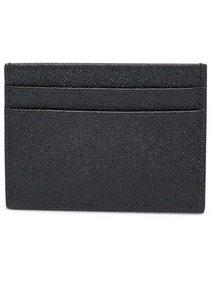 Dolce & Gabbana Leather Card Holder - Black