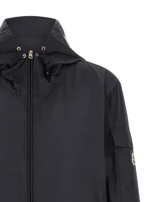 Moncler Sassiere Water-repellent Hooded Jacket - Blue