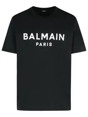 Balmain Cotton T-shirt - Black