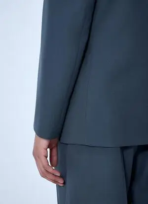 LEMAIRE Double-breasted Wool Blend Suit Blazer