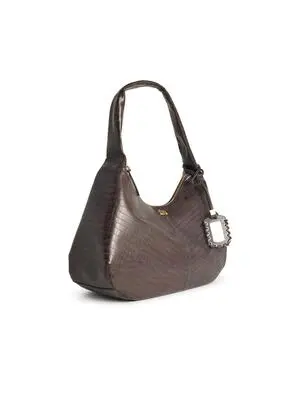 GANNI Recycled Leather Blend Bag