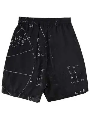 Rick Owens Boxer Shorts With Graphic Print