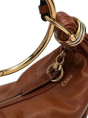 Chloé Leather Bracelet Bag With Hoop Handle