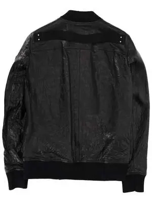 Rick Owens Classic Leather Bomber Jacket